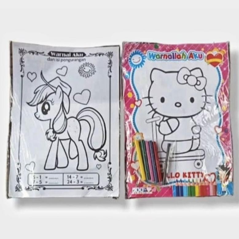 Jual MEWARNA CRAYON MEWARNAI KRAYON | Shopee Indonesia