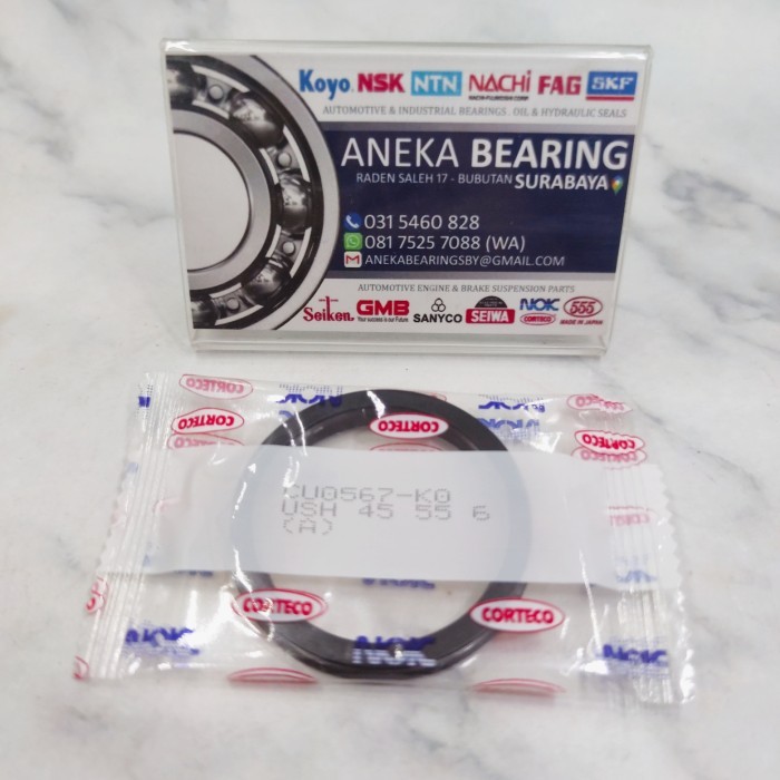 Jual cusss order] HYDRAULIC SEAL USH 45X55X6 NOK JEPANG SIL HIDROLIS CU0567-K0 45 55 6 | Shopee ...