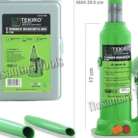 Jual Dongkrak Botol Mobil 2/4/6/10 Ton Tekiro Japan | Shopee Indonesia