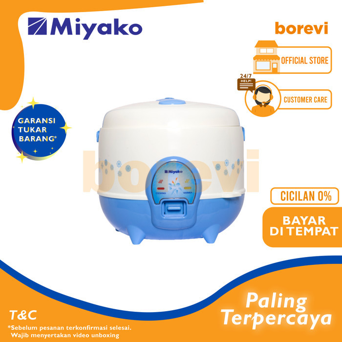 Jual RICE COOKER MIYAKO MCM 612 / MAGIC COM MIYAKO 3 IN 1 MCM-612 ...