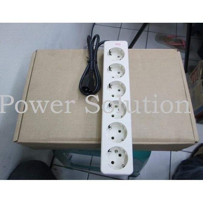 Jual Stop Kontak Converter Output iec Ups Apc 6 Lubang Kabel 2 Meter ...
