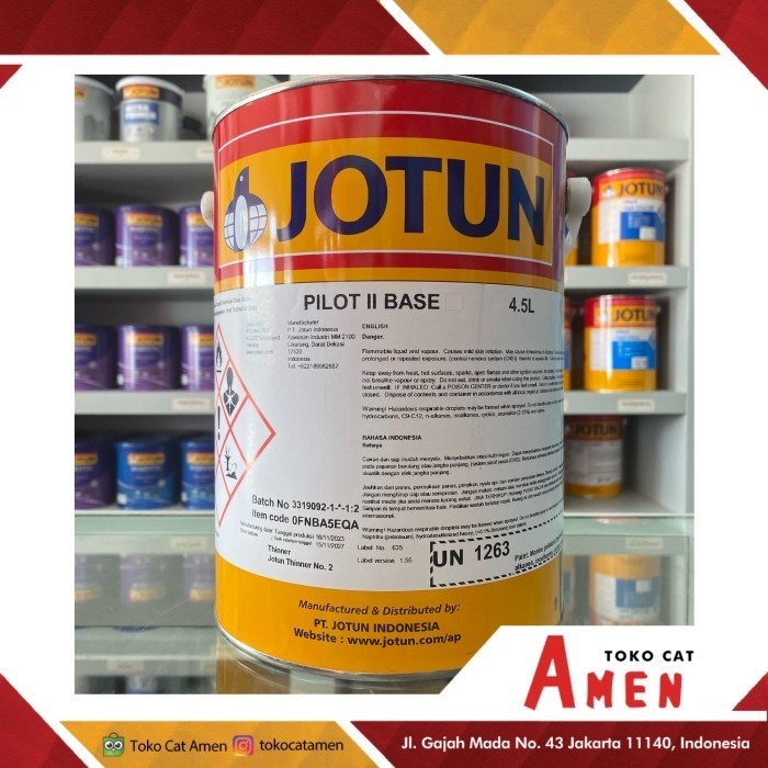 Jual JOTUN PILOT II 5LT - RAL 1021 / CAT ALKYD KAPAL | Shopee Indonesia
