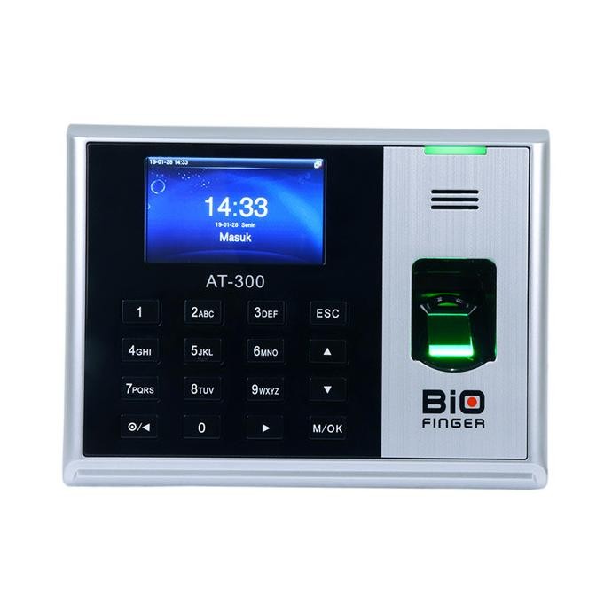 Jual MESIN ABSENSI SIDIK JARI AT300 / FINGERPRINT BIO-FINGER AT-300 ...