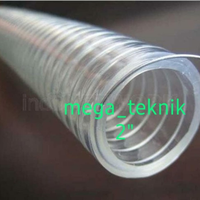 Jual Ready Selang PVC/SelangKawat Spiral 2" Spring Hose PVC Selang ...