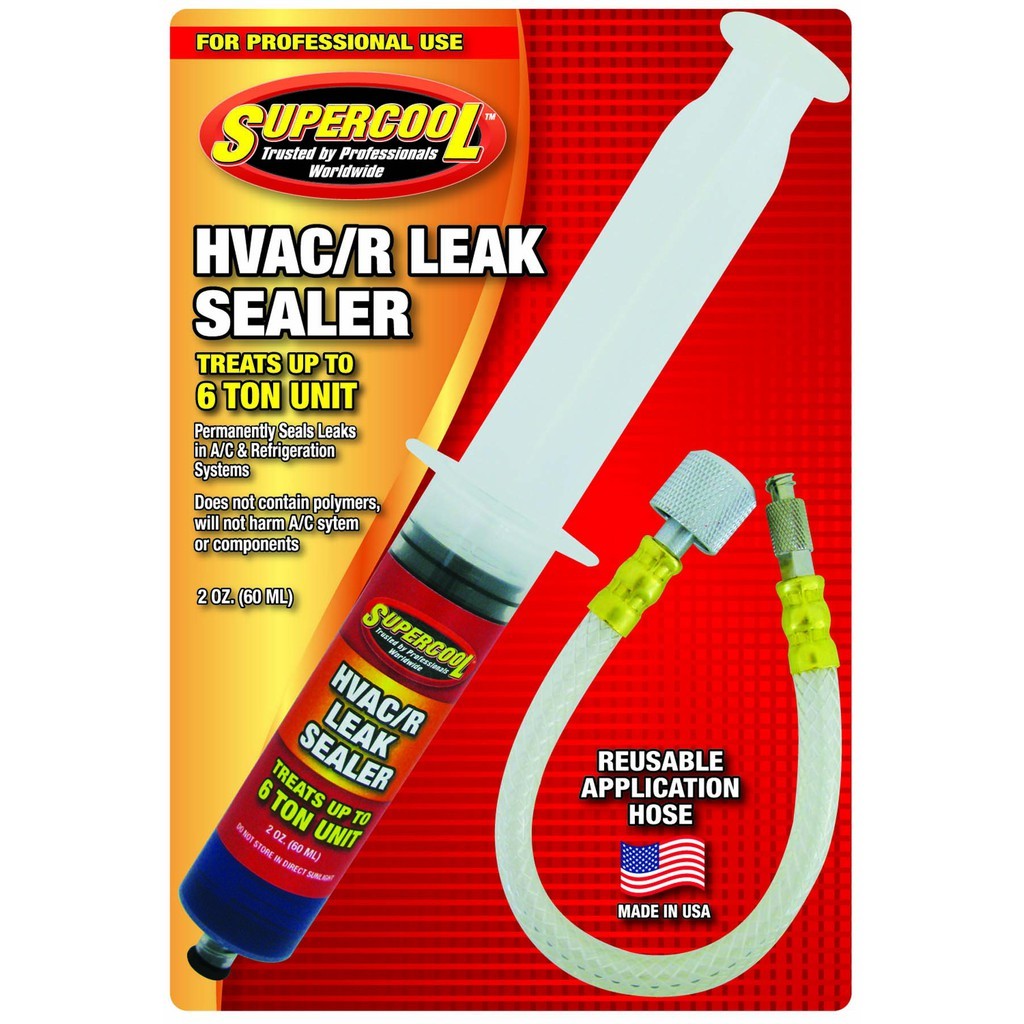 Jual [SUPERCOOL] HVAC/R LEAK SEAL, SEALANT, SEALER, STOP SYRINGE 2OZ ...