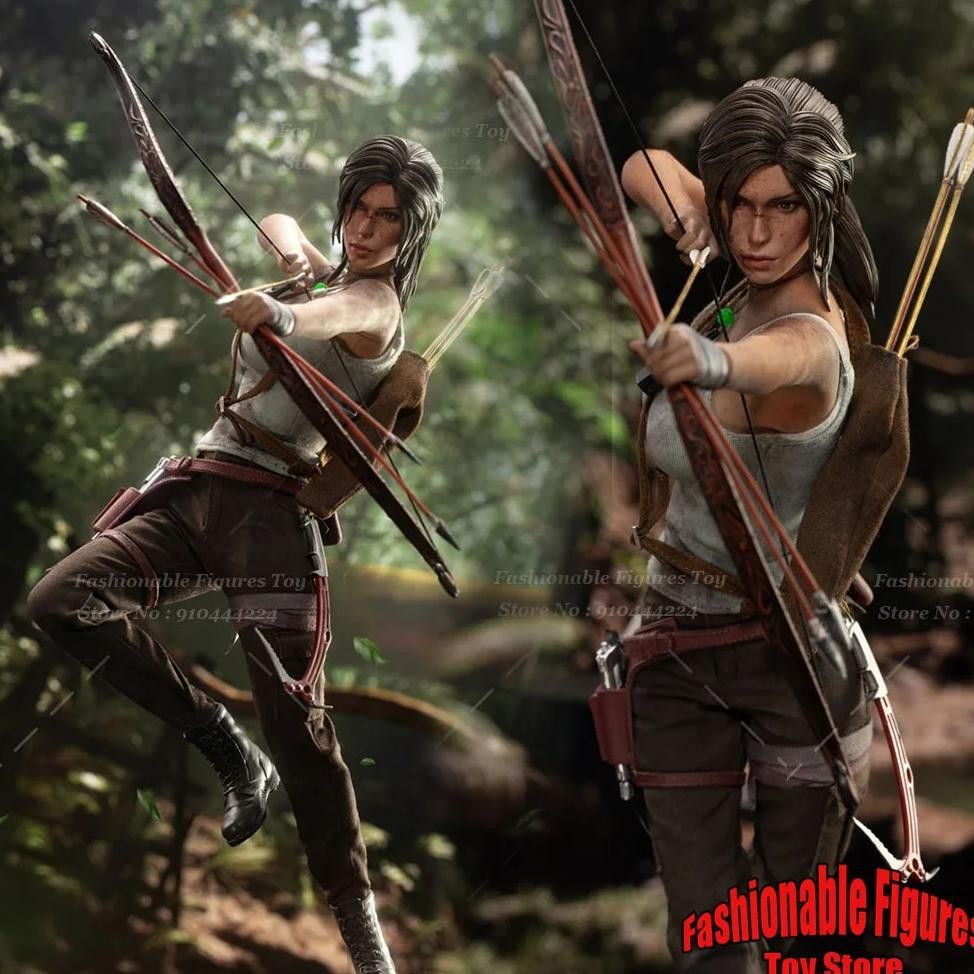 Jual in stock swtoys fs061 1/6 female soldier miss croft lara cosplay adventure games dolls full ...