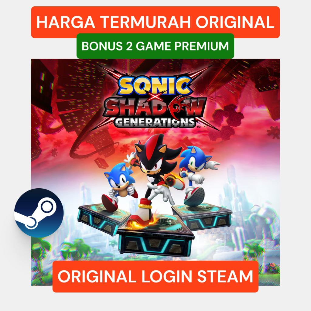Jual SONIC X SHADOW GENERATIONS Original Steam Game Laptop PC Steam Deck ROG Ally | Shopee Indonesia