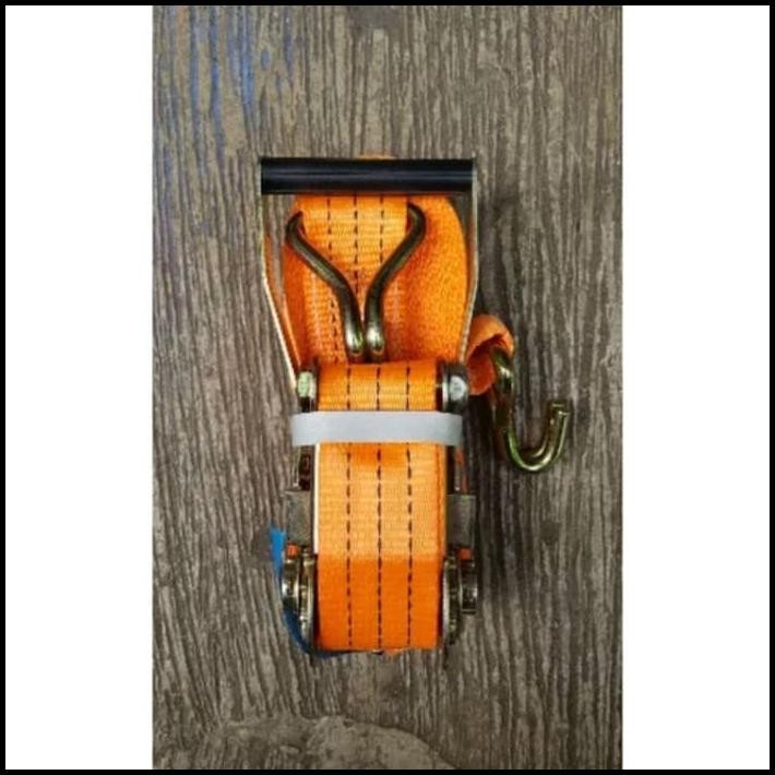 Jual Tali Pengikat Barang 2" X 6M Ratchet Lashing 2 Inchi X 6 Meter ...