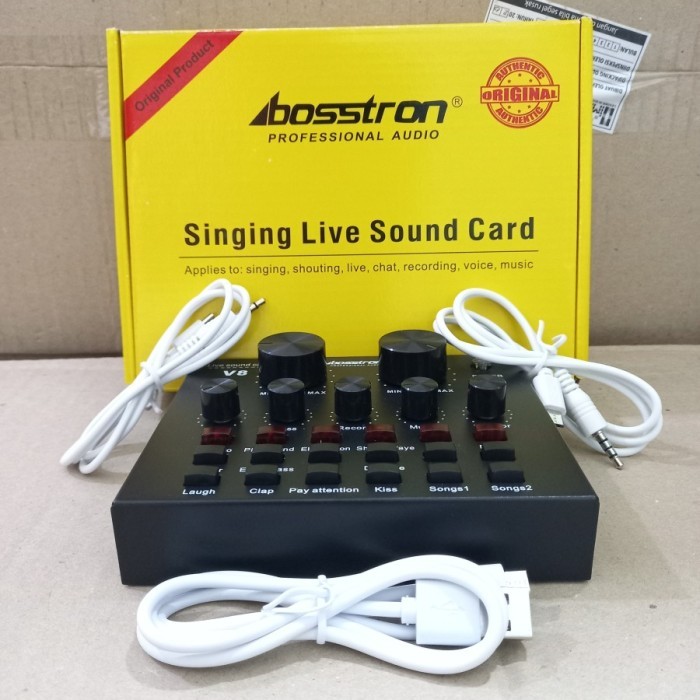 Jual Promo!! Soundcard V8 Mixer Usb V8 Sound Card V8 Mixer Audio Usb ...