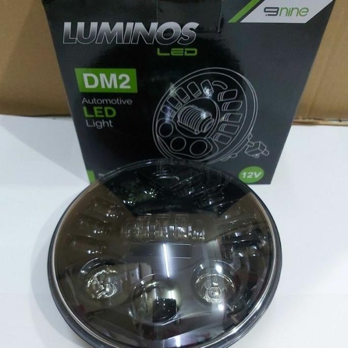 Jual Lampu Led Daymaker 7 Inch 19 Led 75 Watt Import Sudah Standar Logo ...