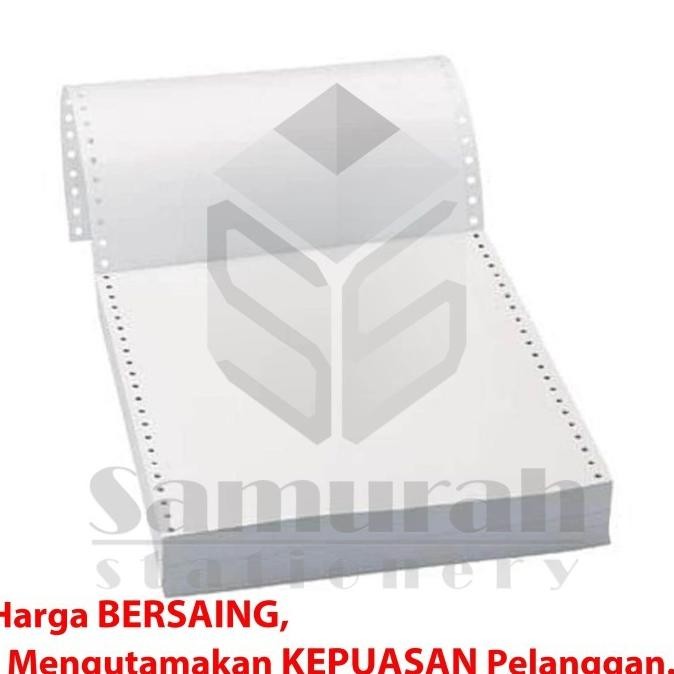 Jual Kertas Continuous Form Paper Prins 9,5 X 11 Full Atau Bagi 2 / K 2 ...