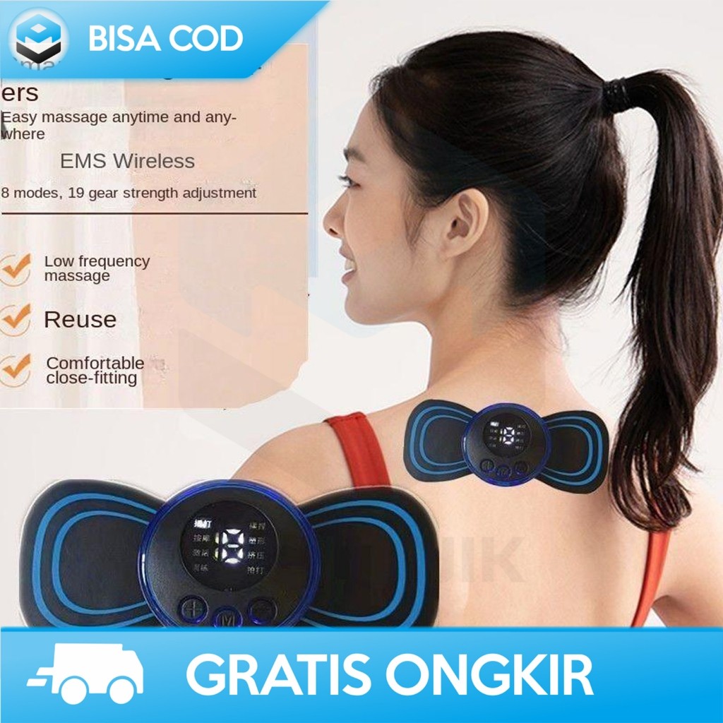 Jual ALAT PIJAT TEMPEL SERBAGUNA LEHER LENGAN LAYAR LCD TERAPI MASSAGE ...