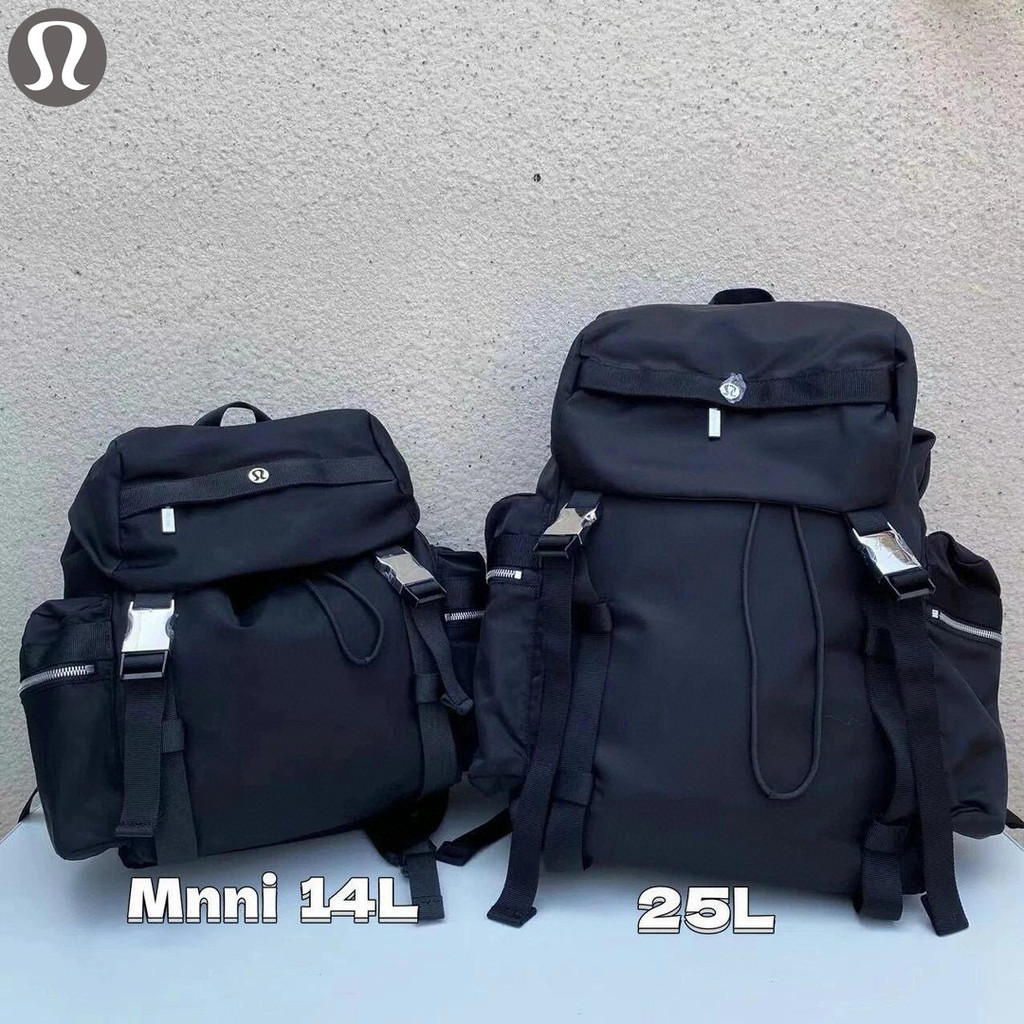 Jual New Arrival 2025 Lululemon Bag Wunderlust 14L/25L Cap Backpack School Bag Sports Large ...