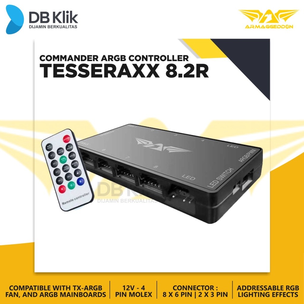 Jual Armaggeddon Commander Argb Controller Tessaraxx 8.2R - Tx Command ...