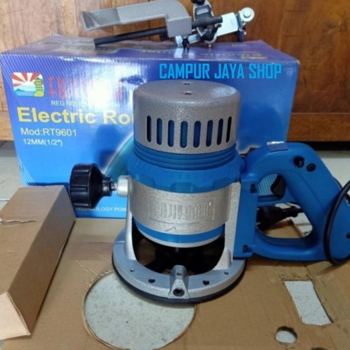 Jual Mesin Router RT9601 Fujiyama Mesin Profil Kayu Electric Rauter ...