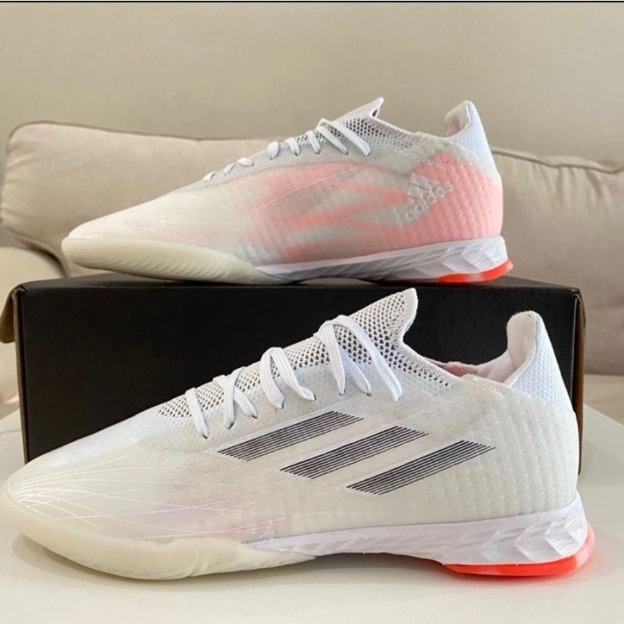 Jual Sepatu Futsal Adidas X Speedflow.1 White Spark Pack IC | Shopee ...