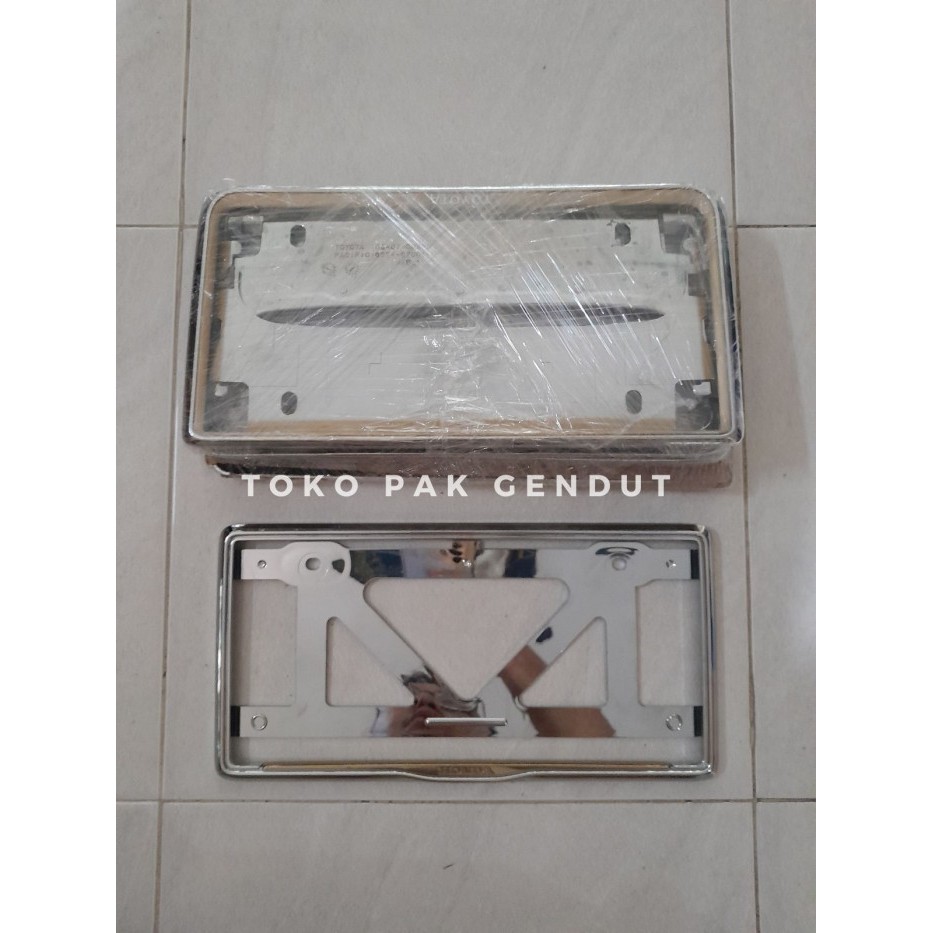 Jual Original Japan Plate Frame Honda Access / Frame Plat Nomor Honda ...