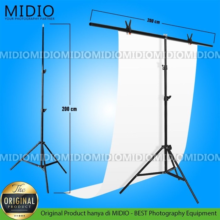 Jual Baground Stand Studio foto dio Tinggi 200cm x Lebar 200cm | Shopee ...