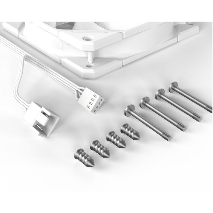 Jual ID-COOLING TF-12025 PRO SW WHITE LED 120MM PWM FAN ORIGINAL ...