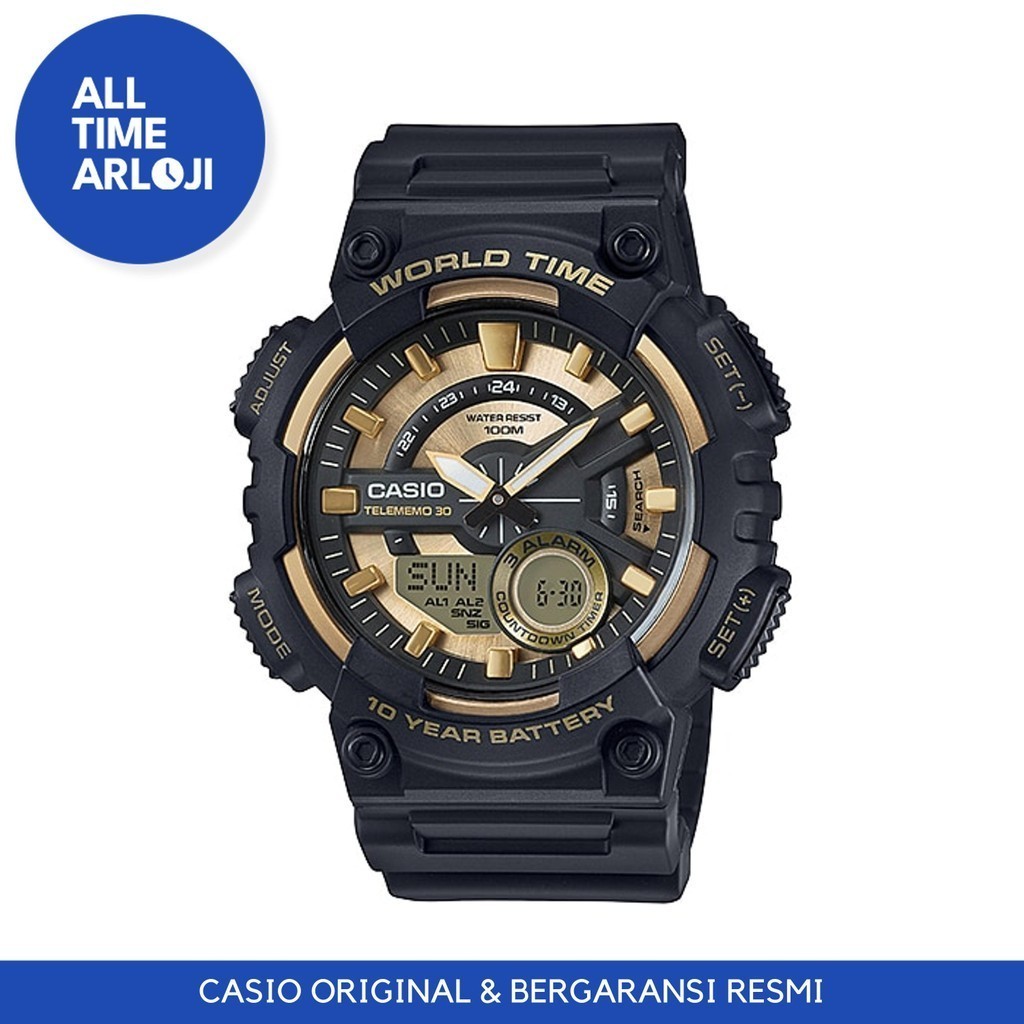 Jual Jam Tangan Casio General AEQ-110BW-9AVDF | Shopee Indonesia