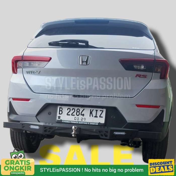 Jual Towing Rhino Honda WR-V Bumper Tanduk Belakang Honda Wrv | Shopee ...