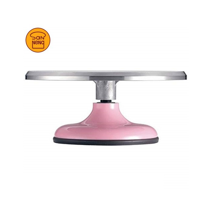 Jual Produk Ready Sanneng SN4170 - Baby Pink Revolving Cake Stand ...
