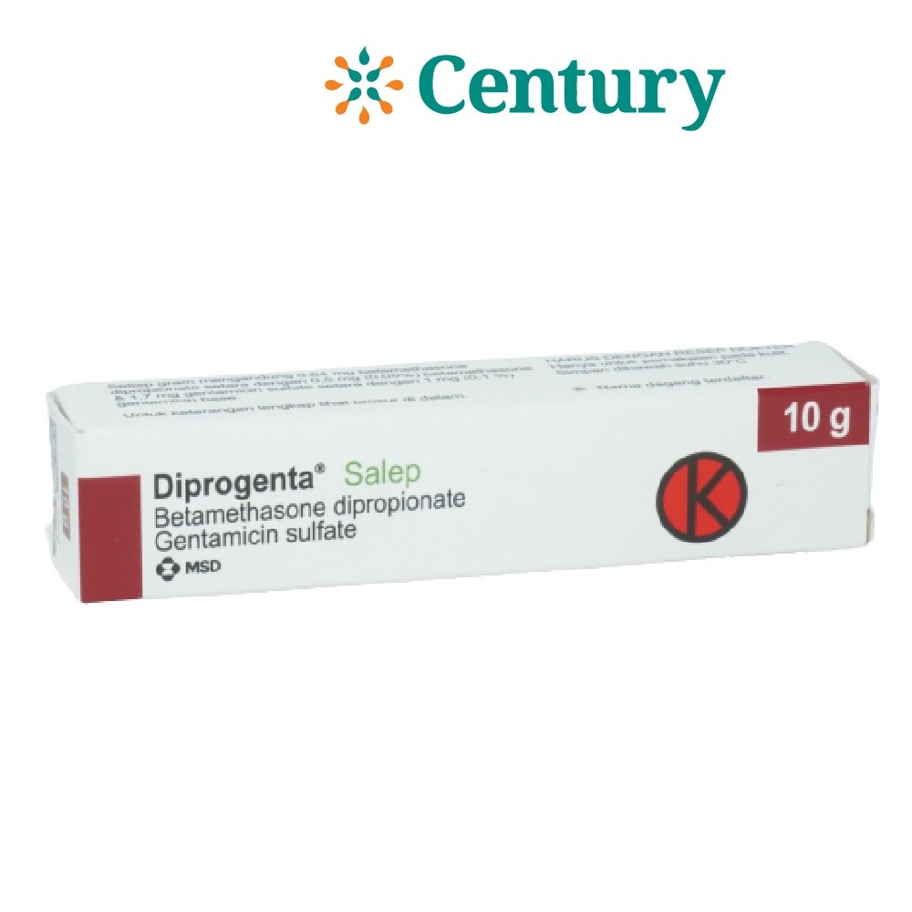 Jual DIPROGENTA 0.1% OINT 10GR / GENTAMICIN/ INFEKSI KULIT / GATAL ...