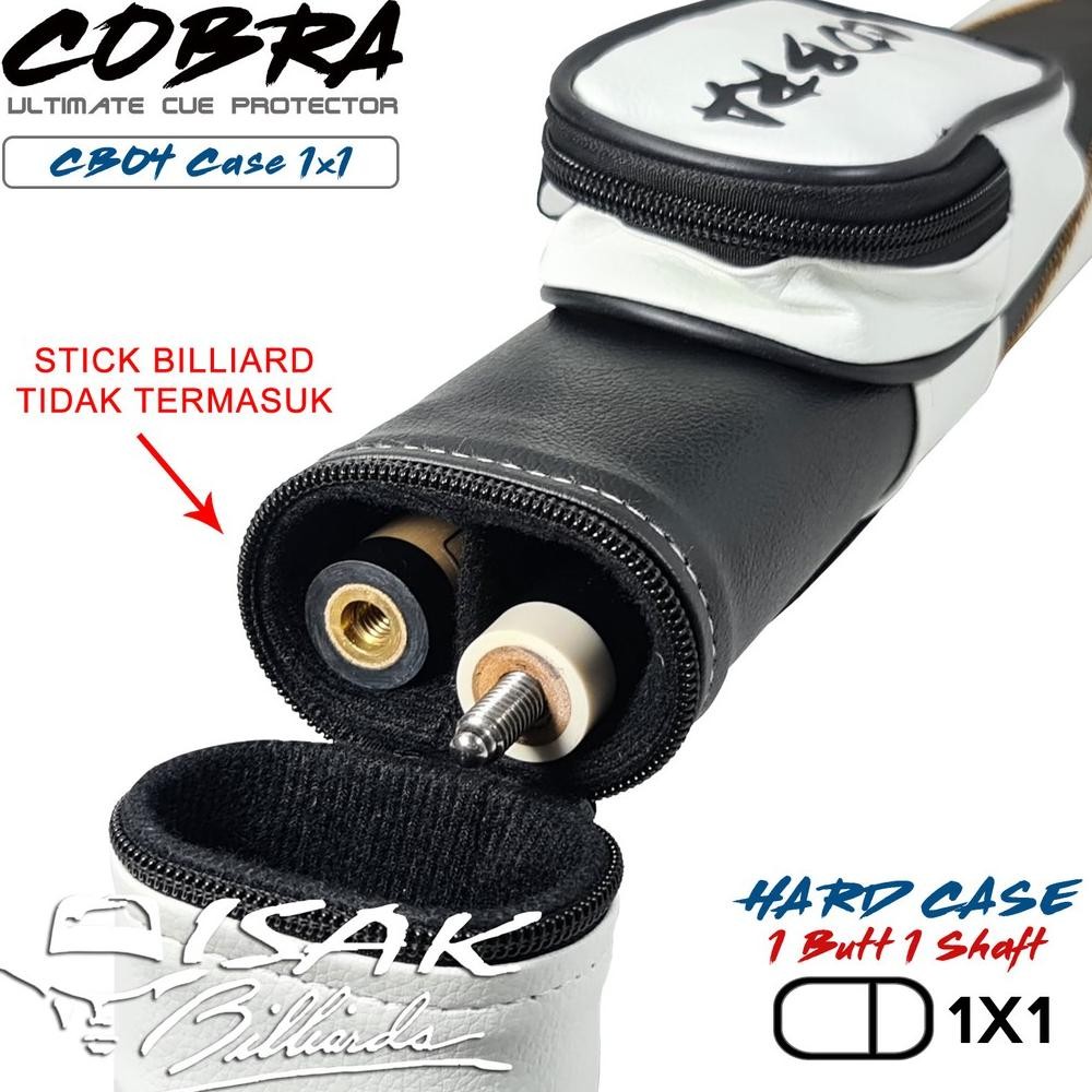 Jual SPECIAL Cobra 1x1 Case CB04 - Tas Stick Hard Cue Sarung Stik ...