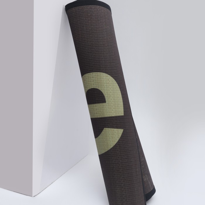 Jual Sup Woven Straw Mat Black | Shopee Indonesia