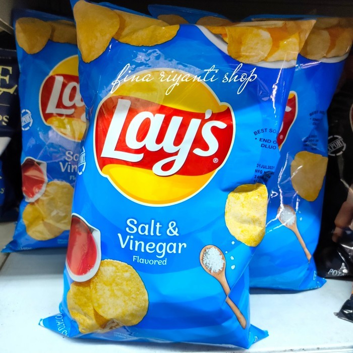 Jual Lays Lay'S Salt & Vinegar Flavored | Shopee Indonesia