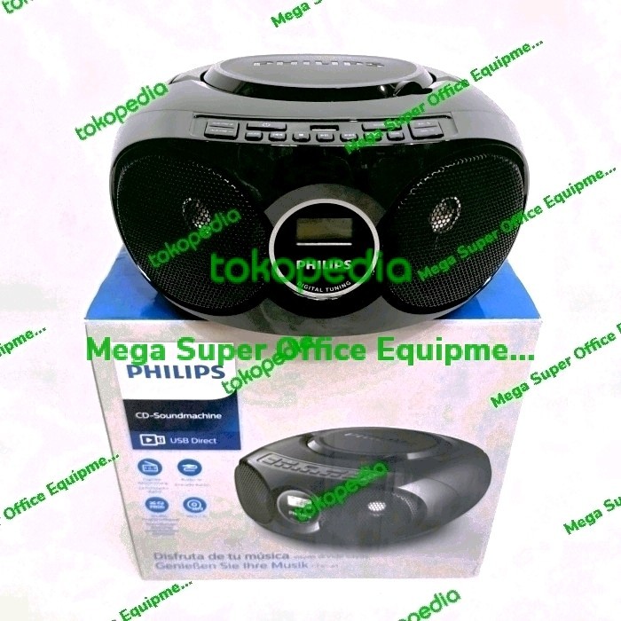 Jual Radio CD Player Boombox Philips AZ318 CD Sound Machine Philips ...