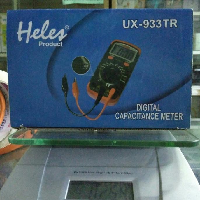 Jual Kapasitor Tester Meter Digital Capacitance Meter Heles UX-933TR ...