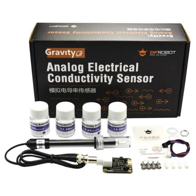 Jual Gravity: Analog Electrical Conductivity Sensor / Meter(K=10) | Shopee Indonesia