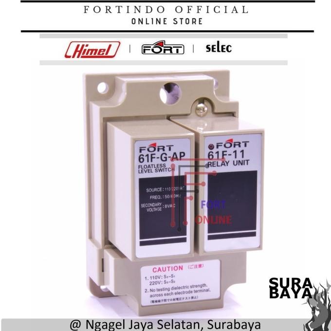 Jual WLC Water level control 1 tangki 61F-G-AP fort sensor air FORT ...