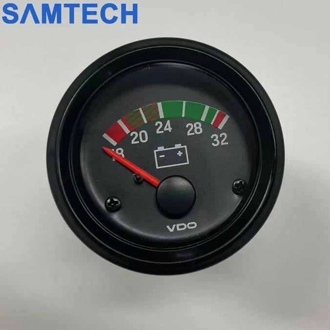Jual Voltage Gauge 12V Vdo Vlt-12V Volt Gauge Meter Body Metal 332 030 ...