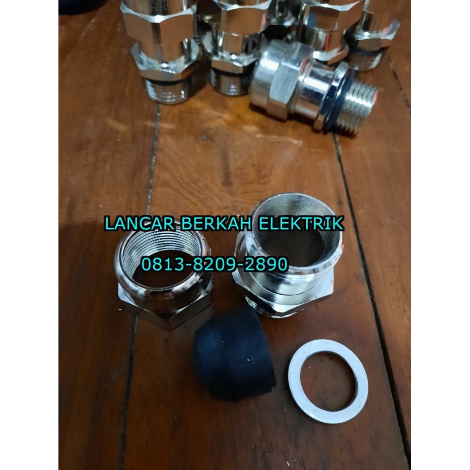 Jual Cable Gland Non Armour Explosion Proof Eew Hrlm Bdm-B-1/2" Inch (Npt) | Shopee Indonesia