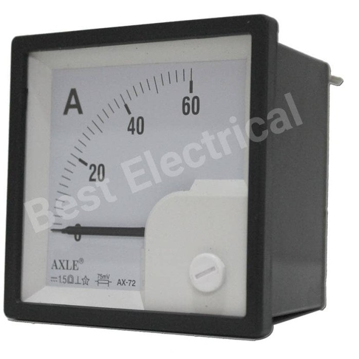 Jual Axle Dc Ampere Meter 5A-10A-20A-30A | Shopee Indonesia