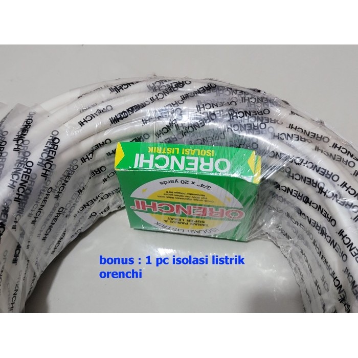 Jual Kabel Engkel Nym 2 X 1,5 Mm 50Y Putih Serabut Orenchi Sni Tembaga ...