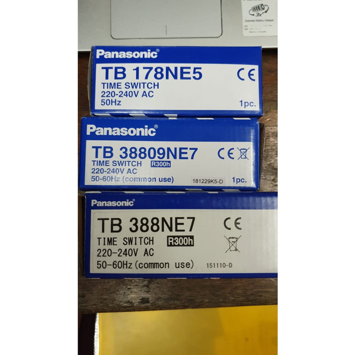 Jual Timer Analog / Time Switch Tb38809Ne7 / Tb388 Panasonic 220V ...