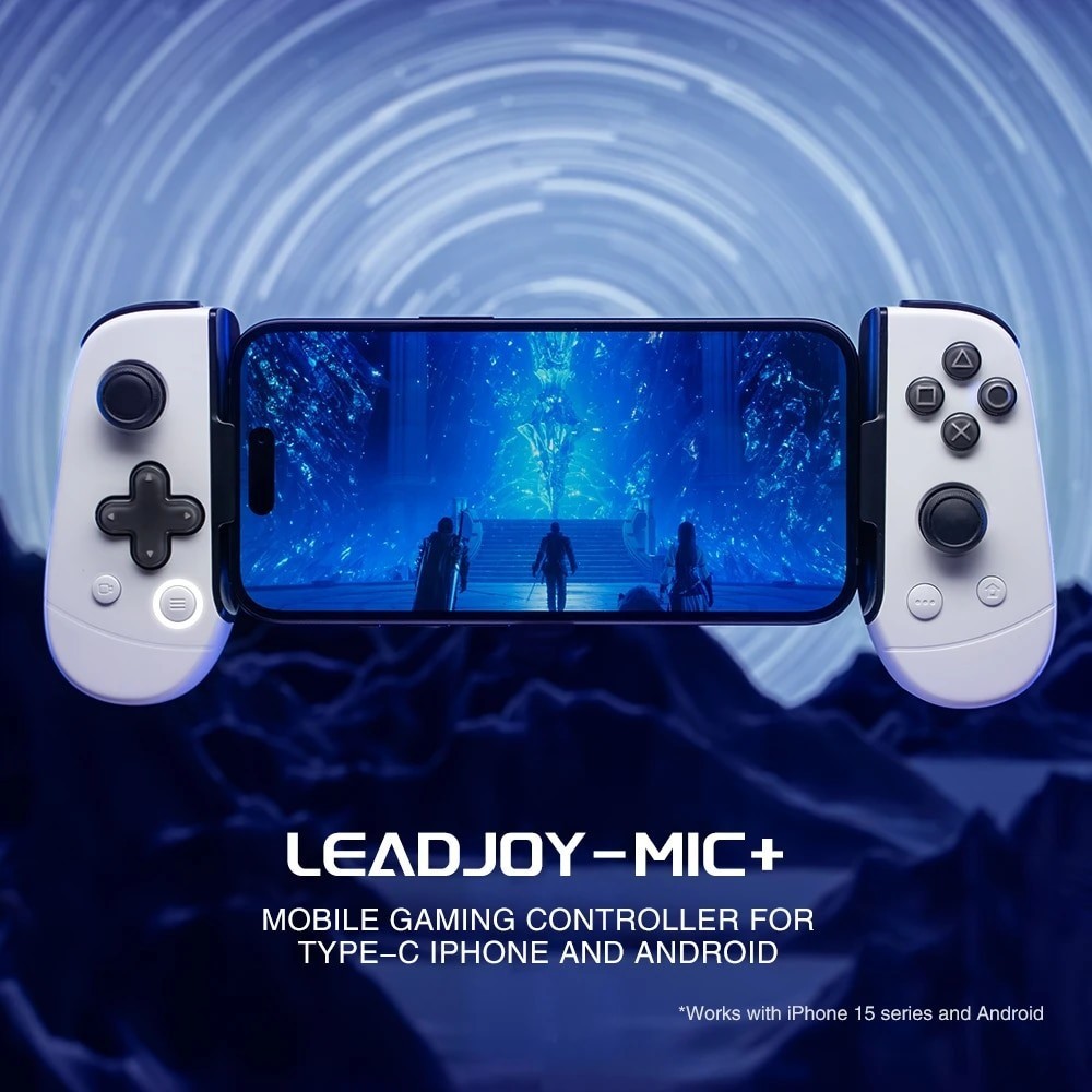 Jual LEADJOY M1C+ Mobile Phone Gamepad Gaming Controller untuk iPhone ...