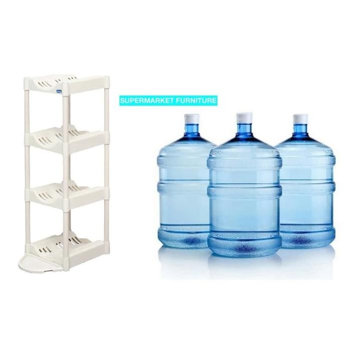 Jual Rovega Rak Galon Premium 4 Susun Gallon Rack Gal 400 Plastik GTM ...