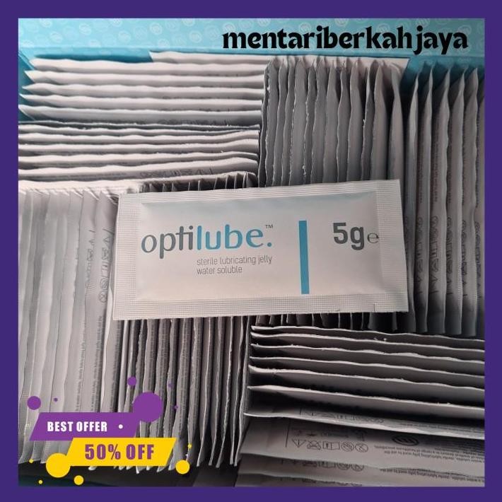 Jual OPTILUBE SACHET 5G/ LUBRICANT GEL / FUNGSI SAMA DENGAN XYLOCAIN ...