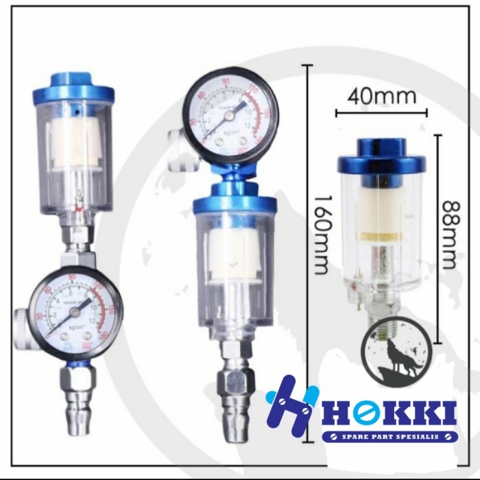 Jual Laris!!! Regulator Separator Filter Water Spray Gun Set | Shopee ...