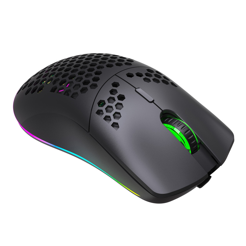 Jual HXSJ T66 RGB 2.4G Wireless Gaming Mouse RGB Lighting Charging ...