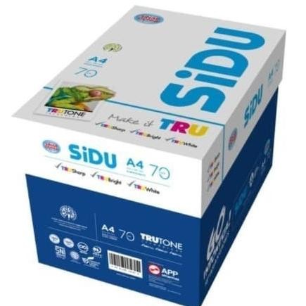 Jual [Grab/Gojek] Kertas Fotocopy Print HVS A4 70g Sinar Dunia SIDU Box Dus | Shopee Indonesia