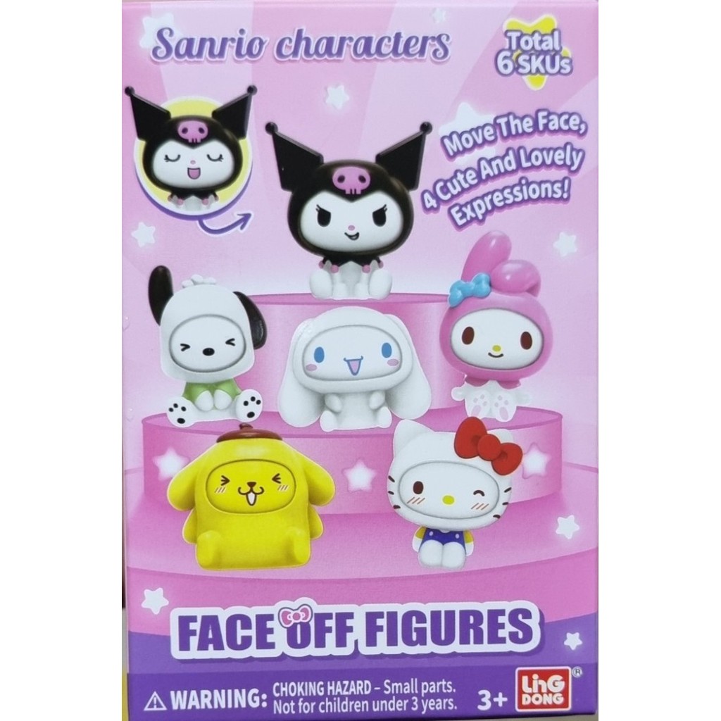Jual Sanrio Characters Character Face Off Firgures Series Original EMCO ...