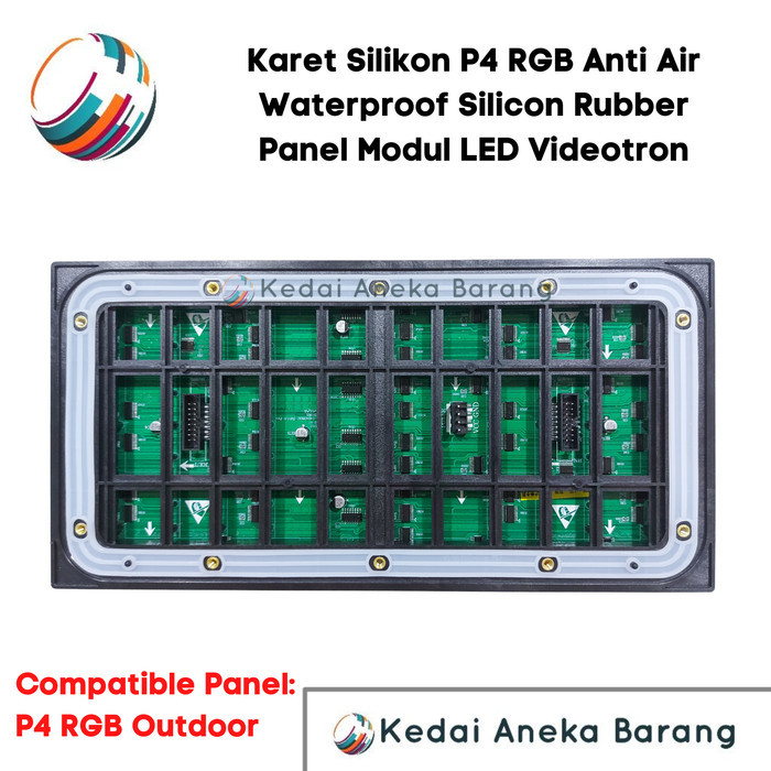 Jual TERBARUUU Karet Waterproof Ring Seal Panel Module Modul LED P4 ...