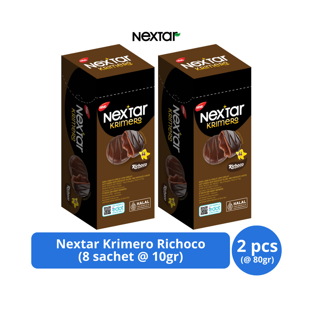 Jual Nextar Krimero Richoco 80gr (8s @ 10gr) x 2 pcs | Shopee Indonesia