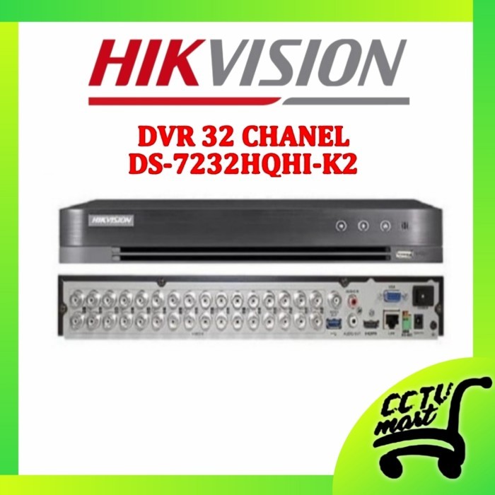 Jual HARGA DISC - HIKVISION DVR DS-7232HQHI-K2 32CH TURBO HD 32 CHANNEL ...