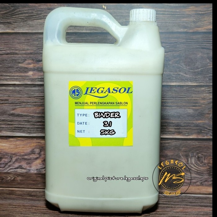 Jual Binder Styrene Acrylic 31 solid 50% @5Kg ( Khusus Cat Eksterior ...